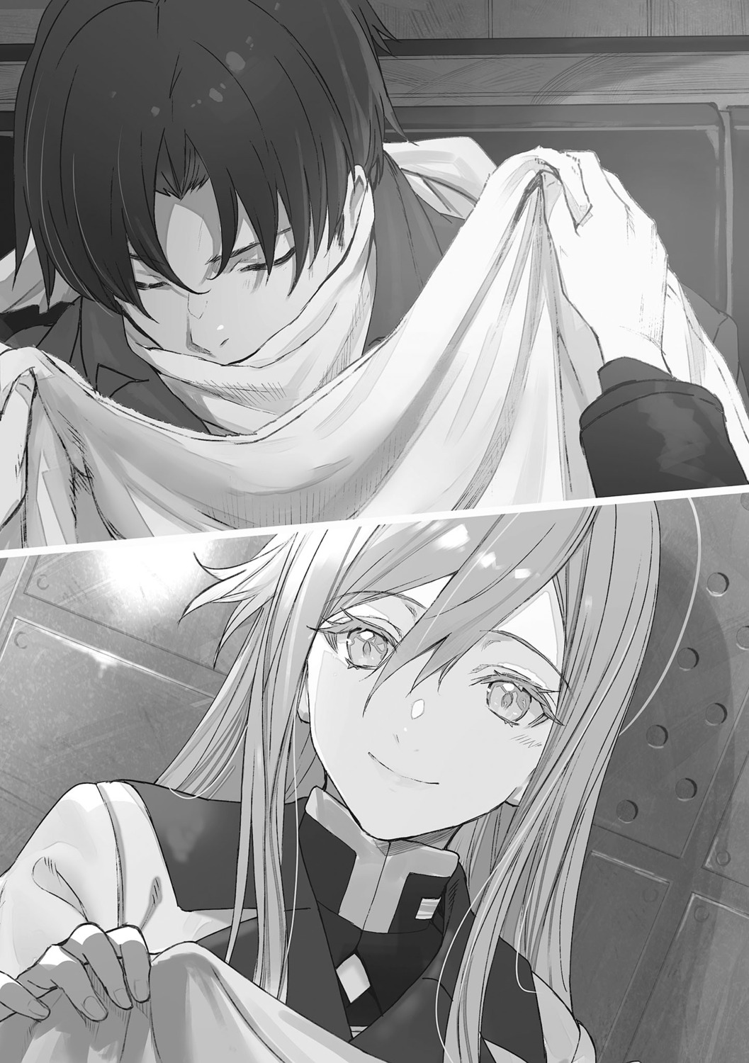 shirabi-86-eighty-six-shinei-nouzen-vladilena-milize-monochrome